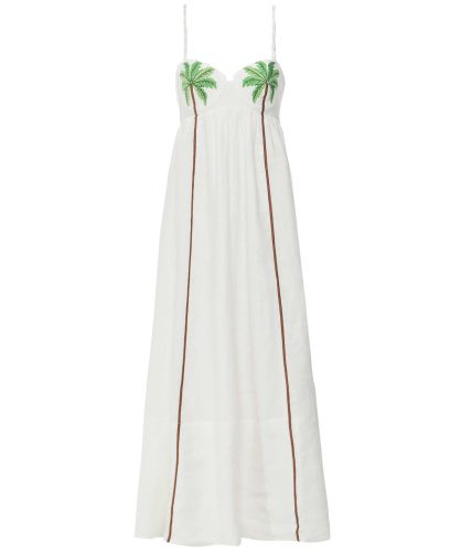 Farm Rio Coconut Tree Maxi Dress