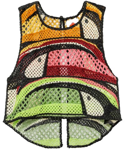 Farm Rio Toucan Tree Crochet Top