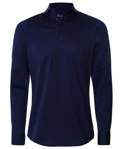 Stenstroms Slimline Jersey Popover Shirt | Jules B