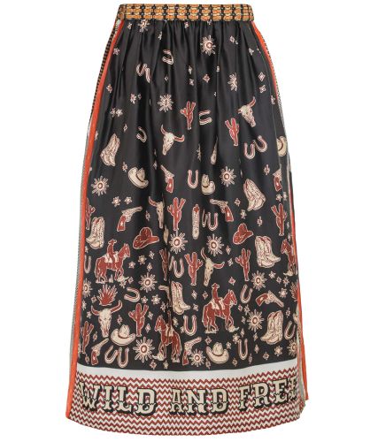Me369 Vanessa Rodeo Midi Skirt
