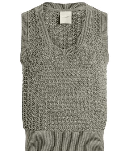 Varley Ferns Open Knit Tank Top