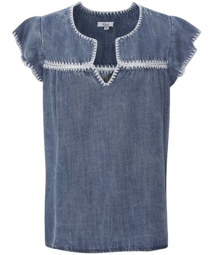 Rails Tafia Denim Top