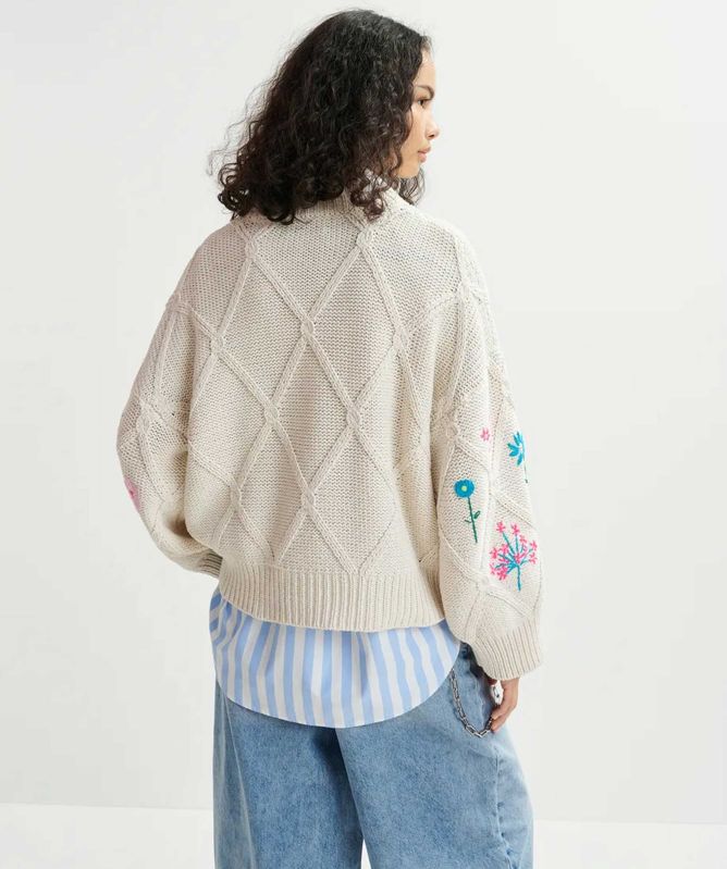 Essentiel Antwerp Hadream Flower Embroidery Jumper
