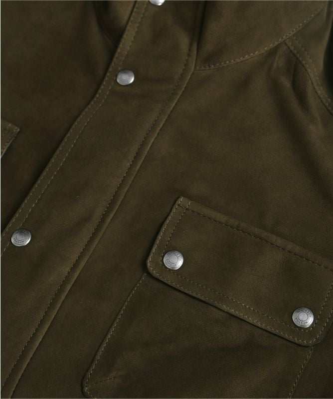 Hackett Leather Four Pocket Jacket | Jules B