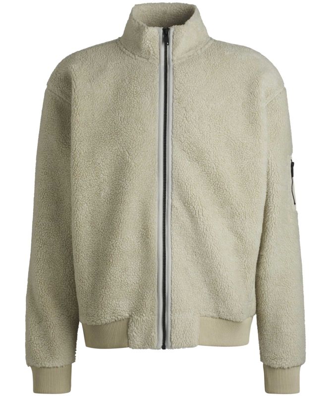 BOSS Ze_Teddyhood Fleece Jacket