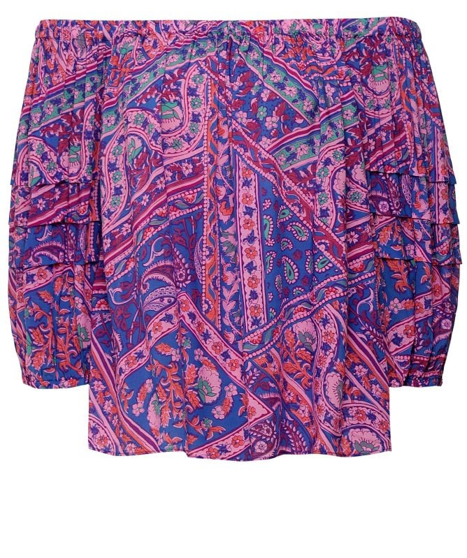 ba&sh Fenji Off-Shoulder Peasant Top | Jules B