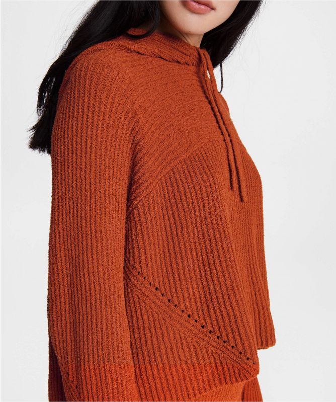 Rag and Bone Sunny Textured Cotton Hoodie | Jules B