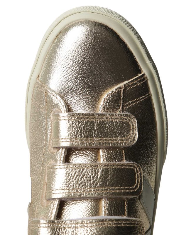 Veja Gold Recife Leather Trainers | Jules B