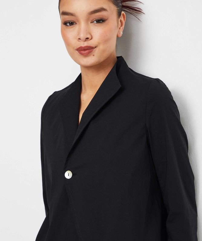 Thanny Asymmetrical Cropped Jacket