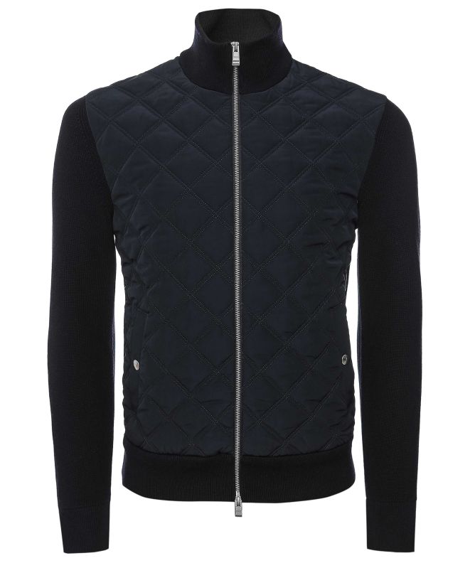 BOSS Quilted Front Zipper Jacket | Jules B