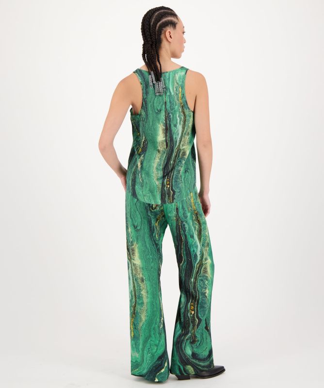 Me369 Green Drew Trousers