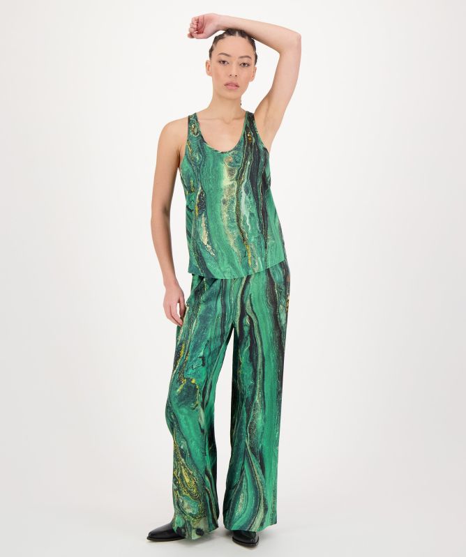 Me369 Green Drew Trousers