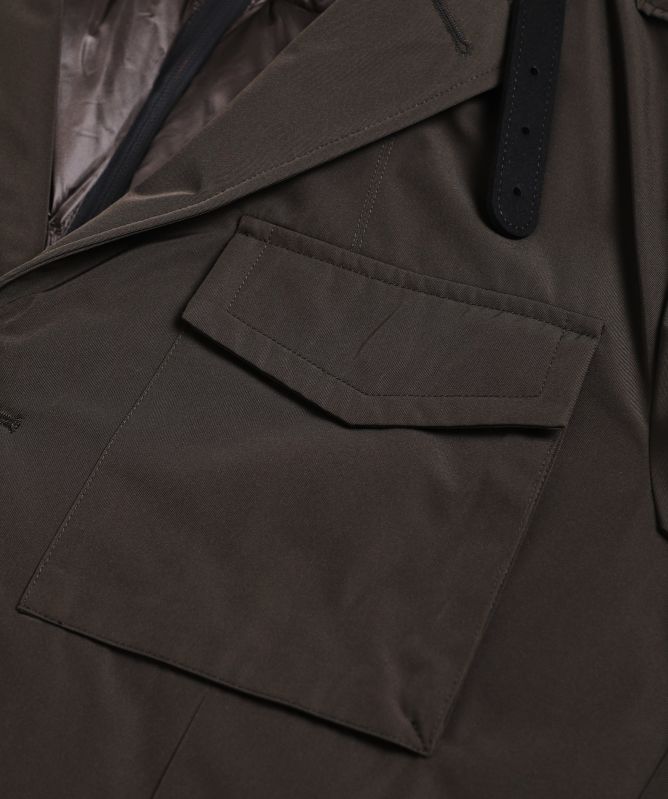 Montecore Green Down Utility Jacket | Jules B