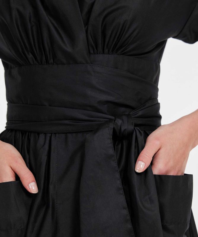 Devotion Twins Gimena Long Wrap Dress