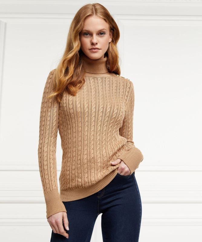 Holland Cooper Seattle Cable Knit Sweater | Jules B