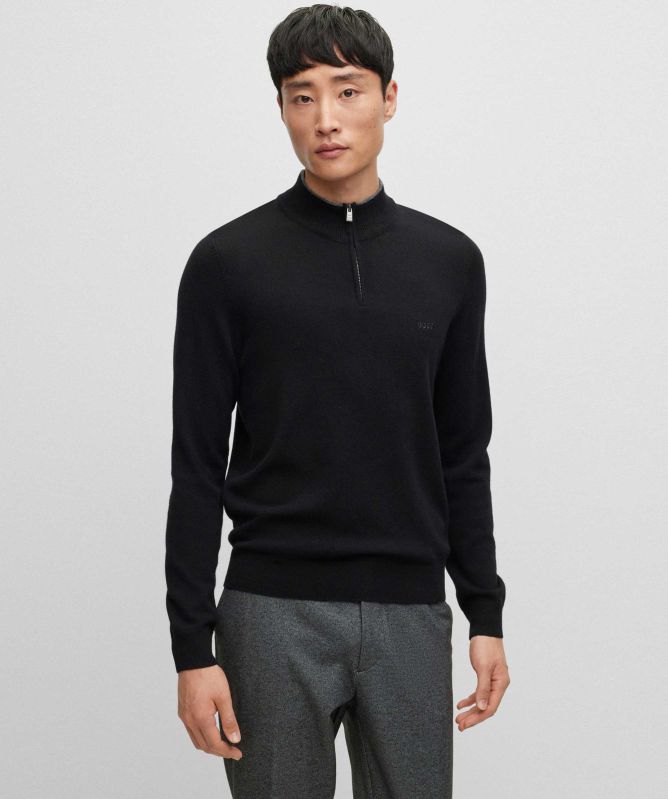 BOSS Half-Zip Marlo Jumper | Jules B