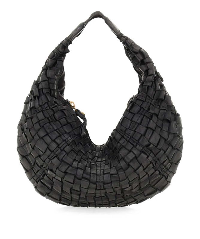 Campomaggi Edera Woven Shoulder Bag