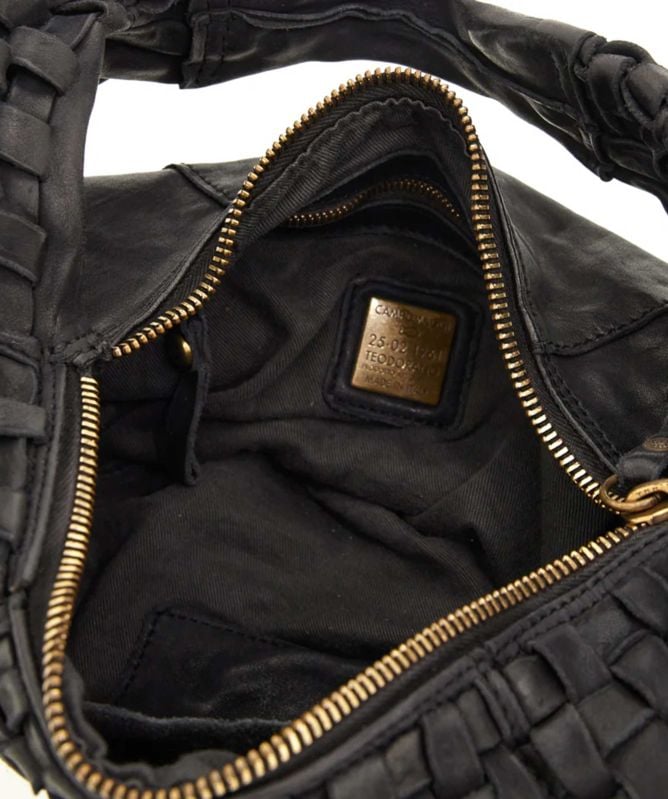 Campomaggi Edera Woven Shoulder Bag