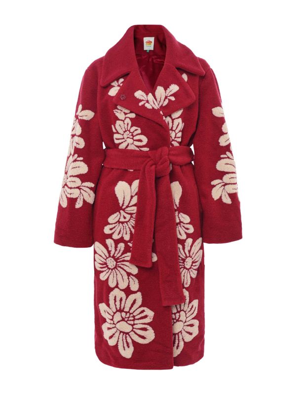 FARM Rio | Bold Flowers Long Coat