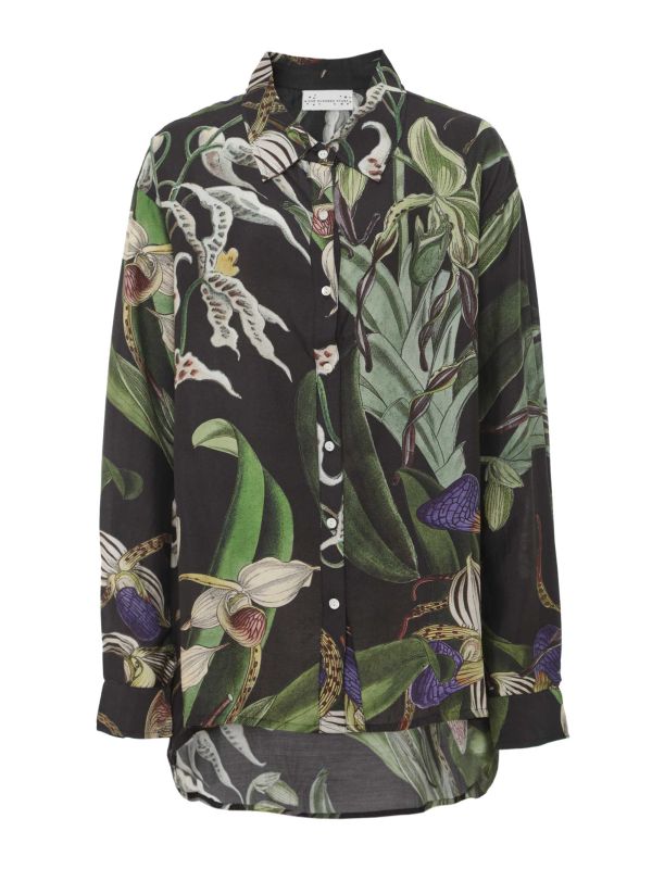 One Hundred Stars | Orchid Black Oversized Shirt