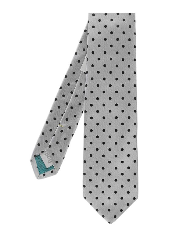 Eton Silk Polka Dot Tie | Jules B