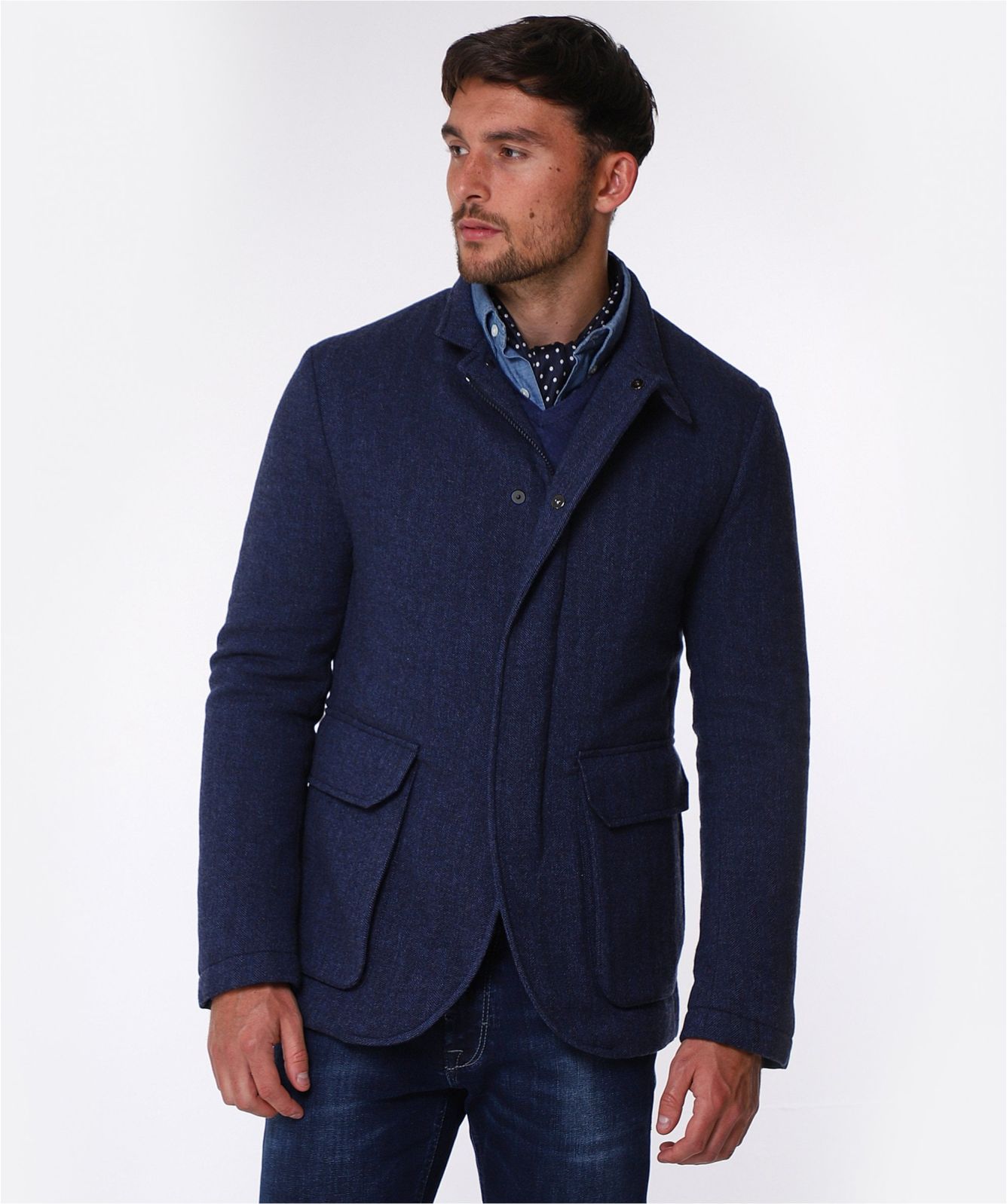 Waterville Herringbone Blake Jacket | Jules B