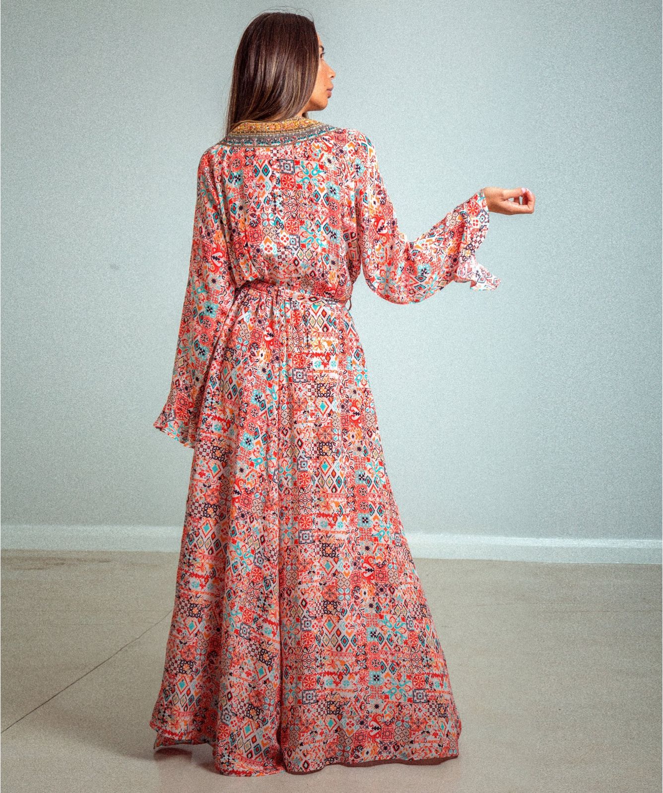 Inoa Aleppo Luxe Silk Robe | Jules B