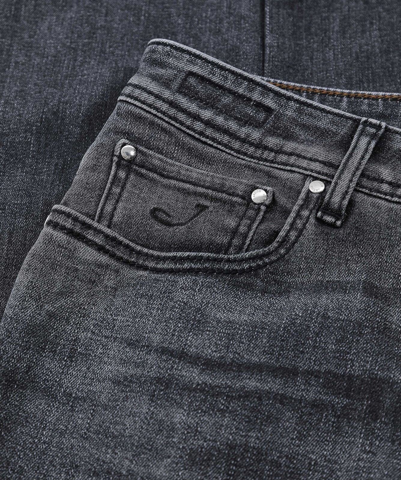 Jacob Cohen Black Slim Fit BARD Jeans